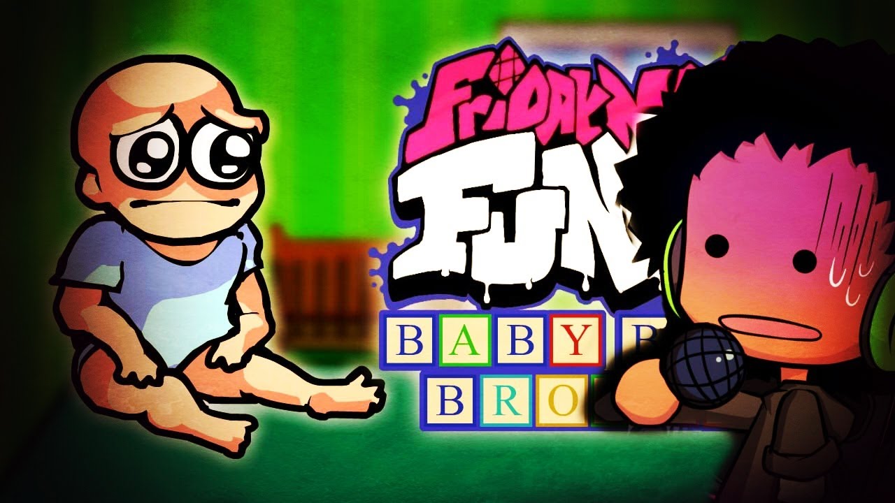 THIS BABY IS CURSED ! ... | Friday Night Funkin' - VS Baby Blue Brother ...