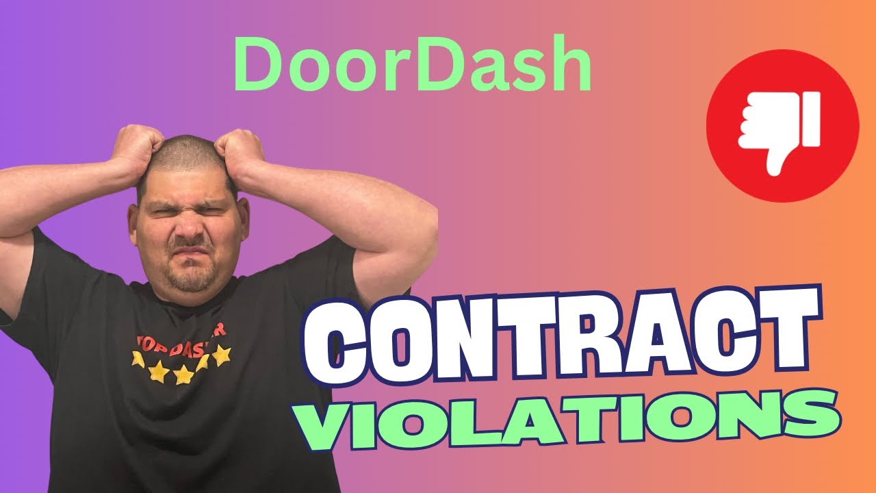 DO THIS To AVOID CONTRACT VIOLATIONS ON DOORDASH (Must Watch) - YouTube