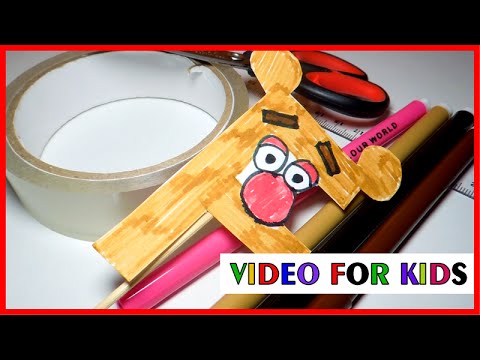 How to make alphabet letters with paper - letter F - YouTube