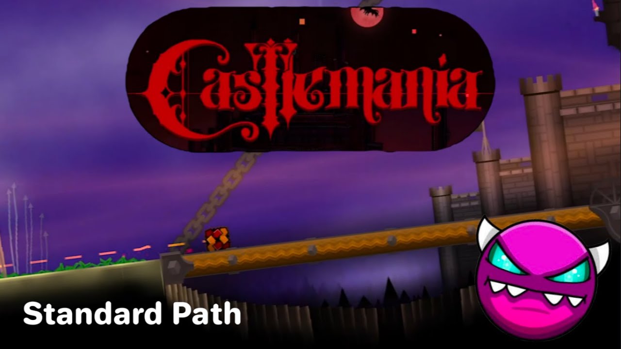 "CastleMania" by Serponge Geometry dash "Standard path" - YouTube