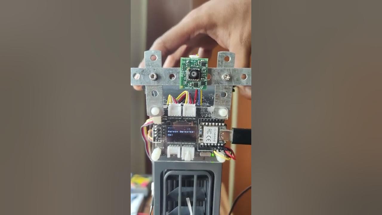 Smart Air Cooler using Person Sensor ft. Useful Sensors - YouTube