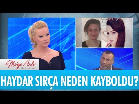 Haydar Sırça neden kayboldu? - Müge Anlı İle Tatlı Sert 2 Ekim 2018