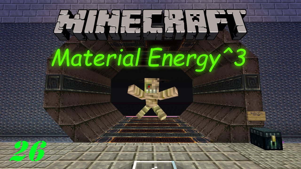 Minecraft : Material Energy^3 : 26 : "The Mob System Cell" - YouTube