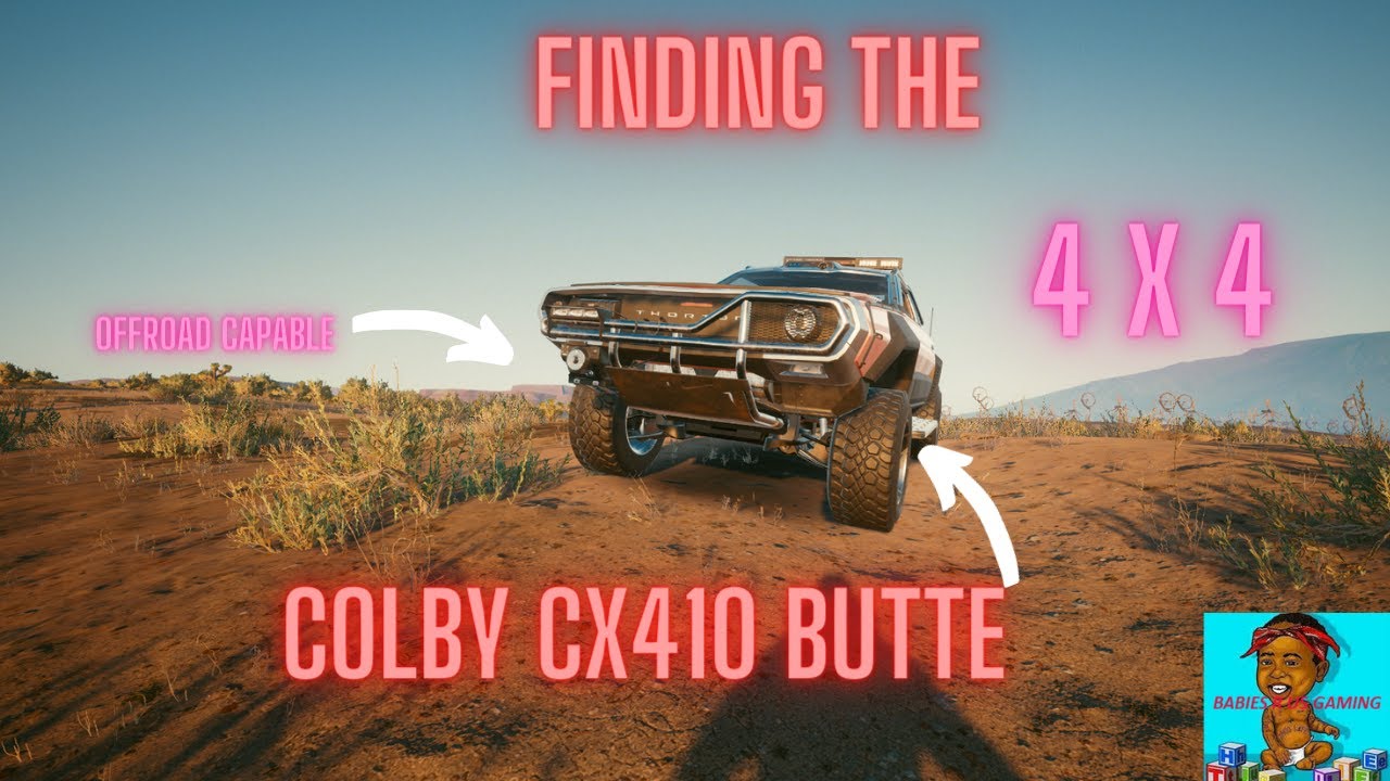 We Find Another Free Car!!! The " Colby Cx410 Butte " Cyberpunk 2077 ...