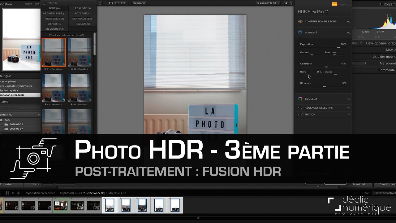 La photo HDR : la fusion HDR dans Lightroom Photoshop et HDR Efex Pro 2 ...