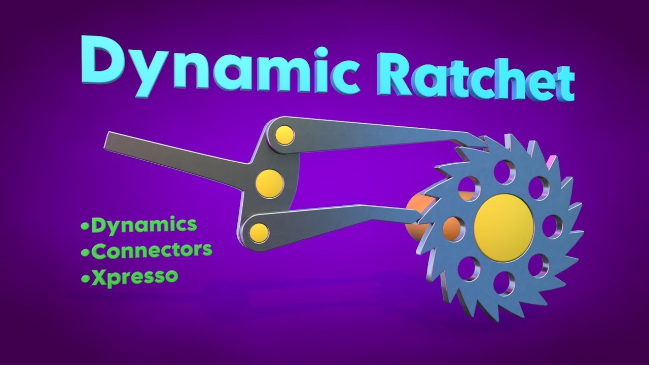 Cinema 4D Multi-Tech Tutorial 37: Dynamic Ratchet - YouTube