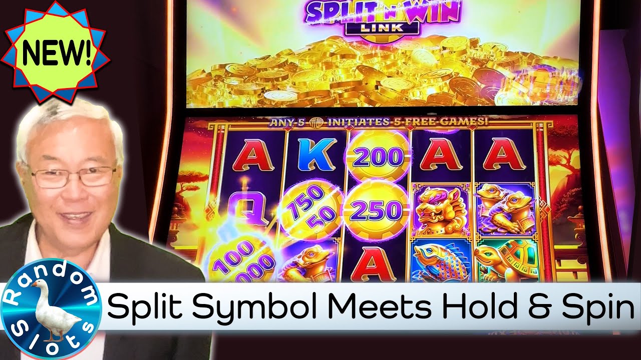 Split 'N Win Link Slot Machine Bonus - YouTube