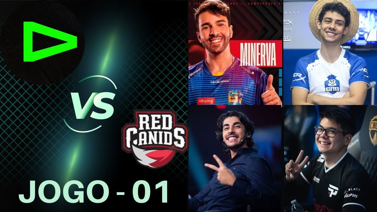 RED VS LOUD - JOGO 01 - BAIANALISTA com MINERVA e BRUCER - PLAYOFFS ...