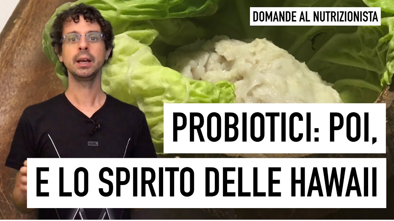 Cibi probiotici: taro, poi, e lo spirito degli antenati - YouTube