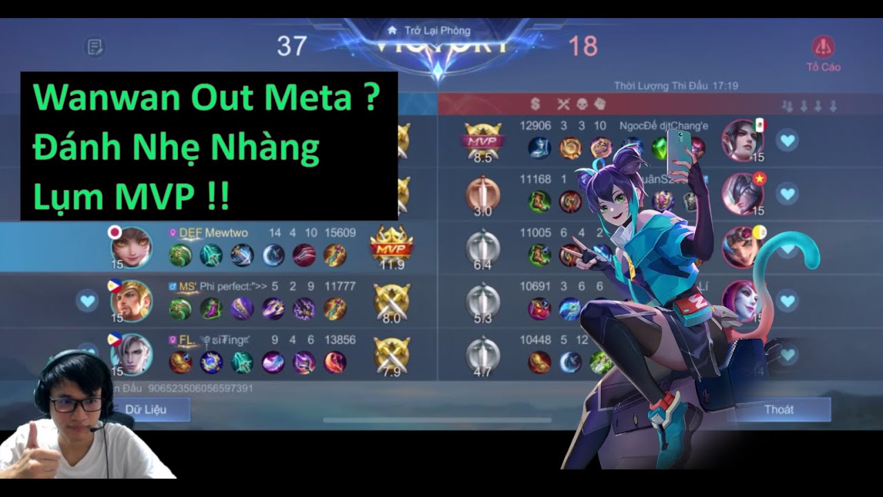 MLBB | Wanwan Out Meta ??? - Nhẹ Nhàng Lụm MVP ! - YouTube