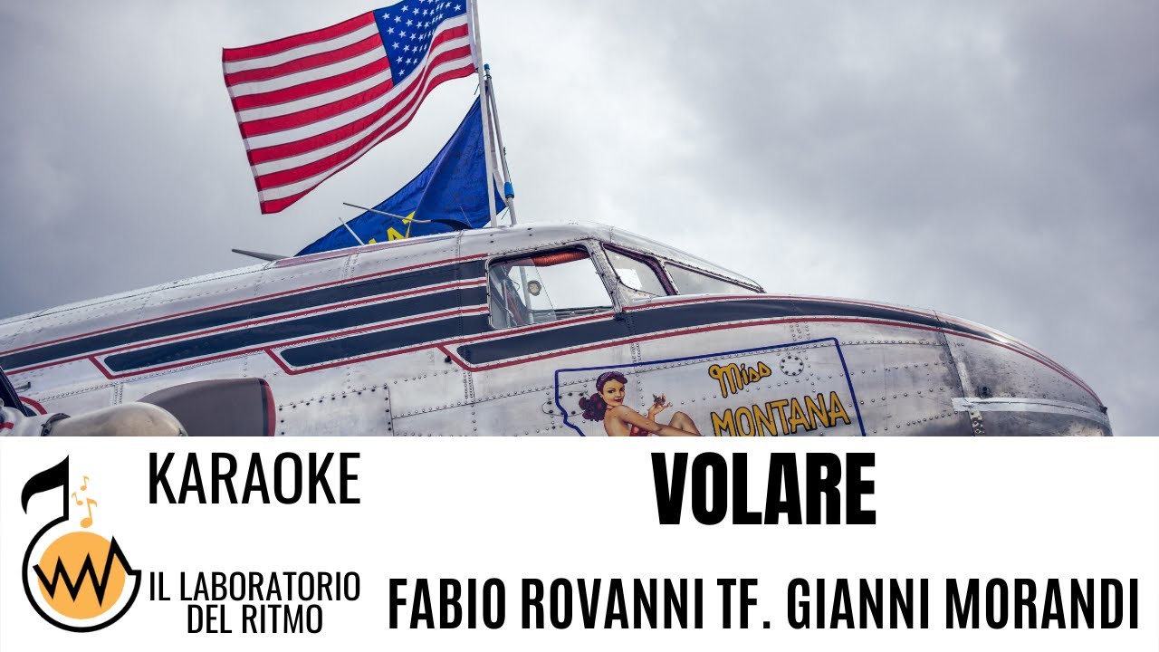 Volare Fabio Rovazzi Feat. Gianni Morandi (Karaoke Instrumental Version ...
