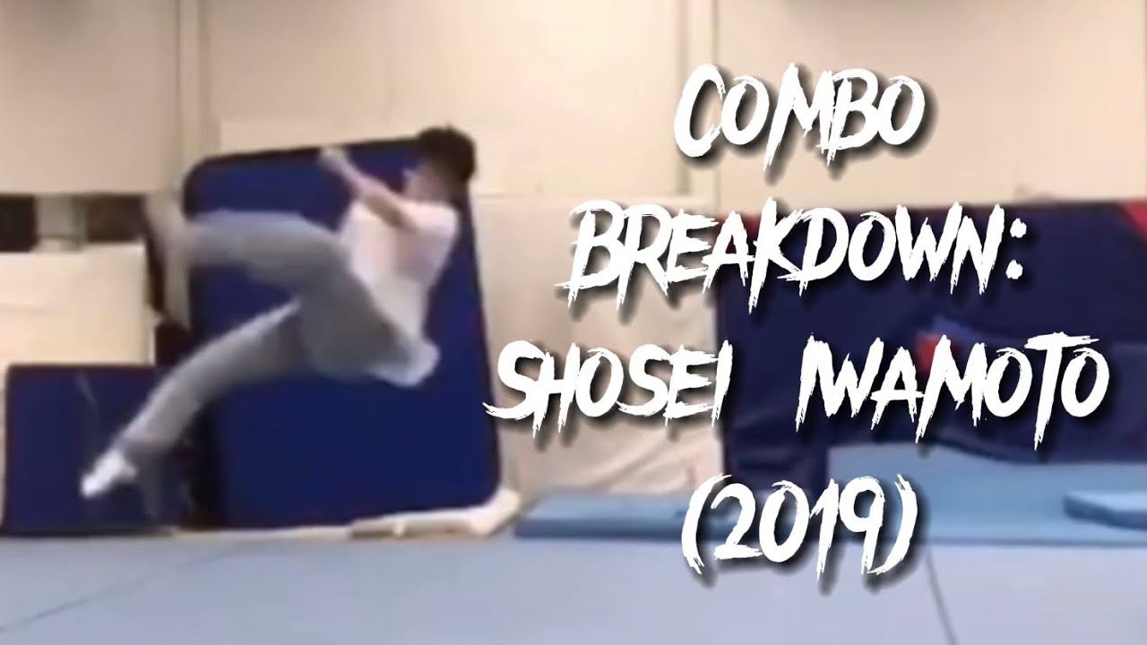 Tricking Combo Breakdown: Shosei Iwamoto (2019) - YouTube