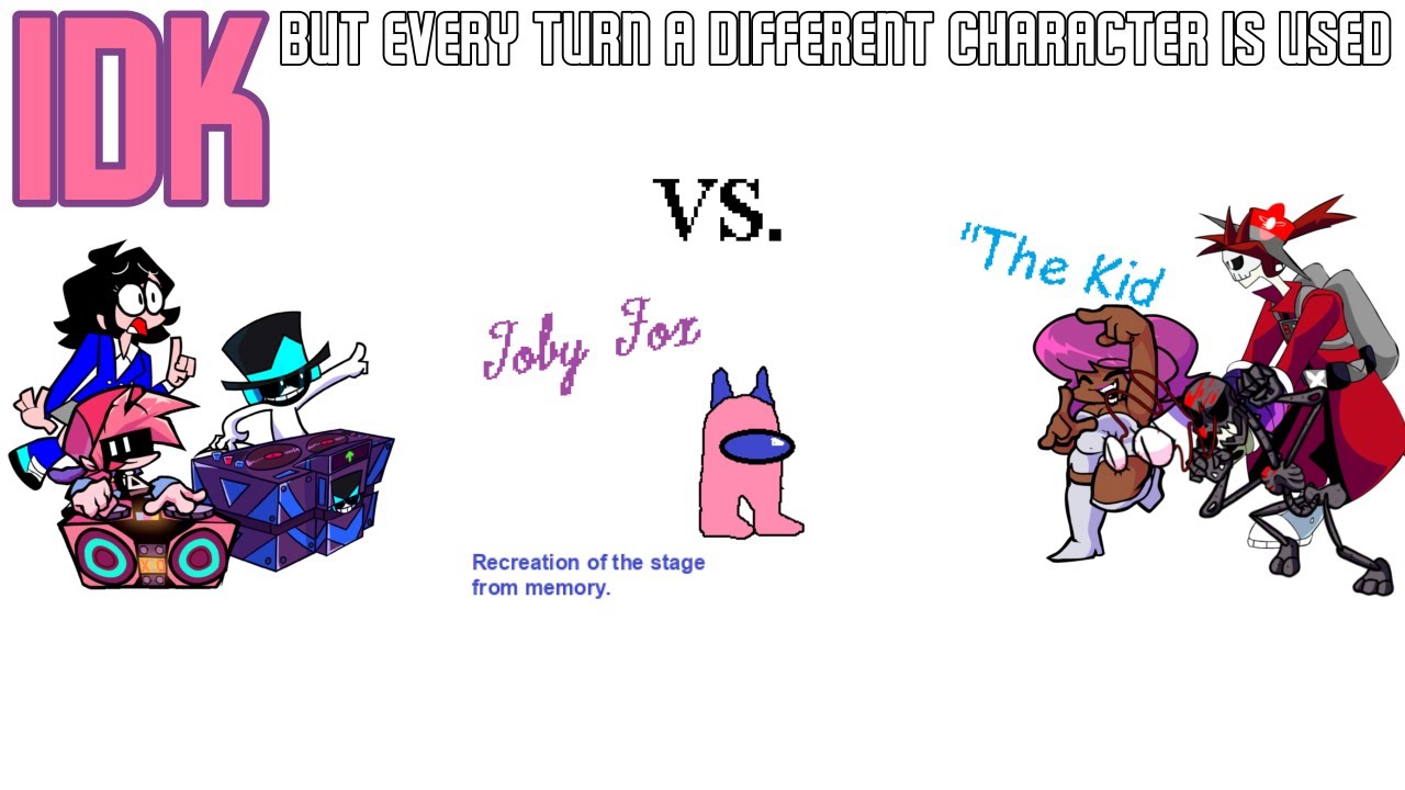 Idk, But Every Turn A Different Character Is Used (Idk BETADCIU) - YouTube