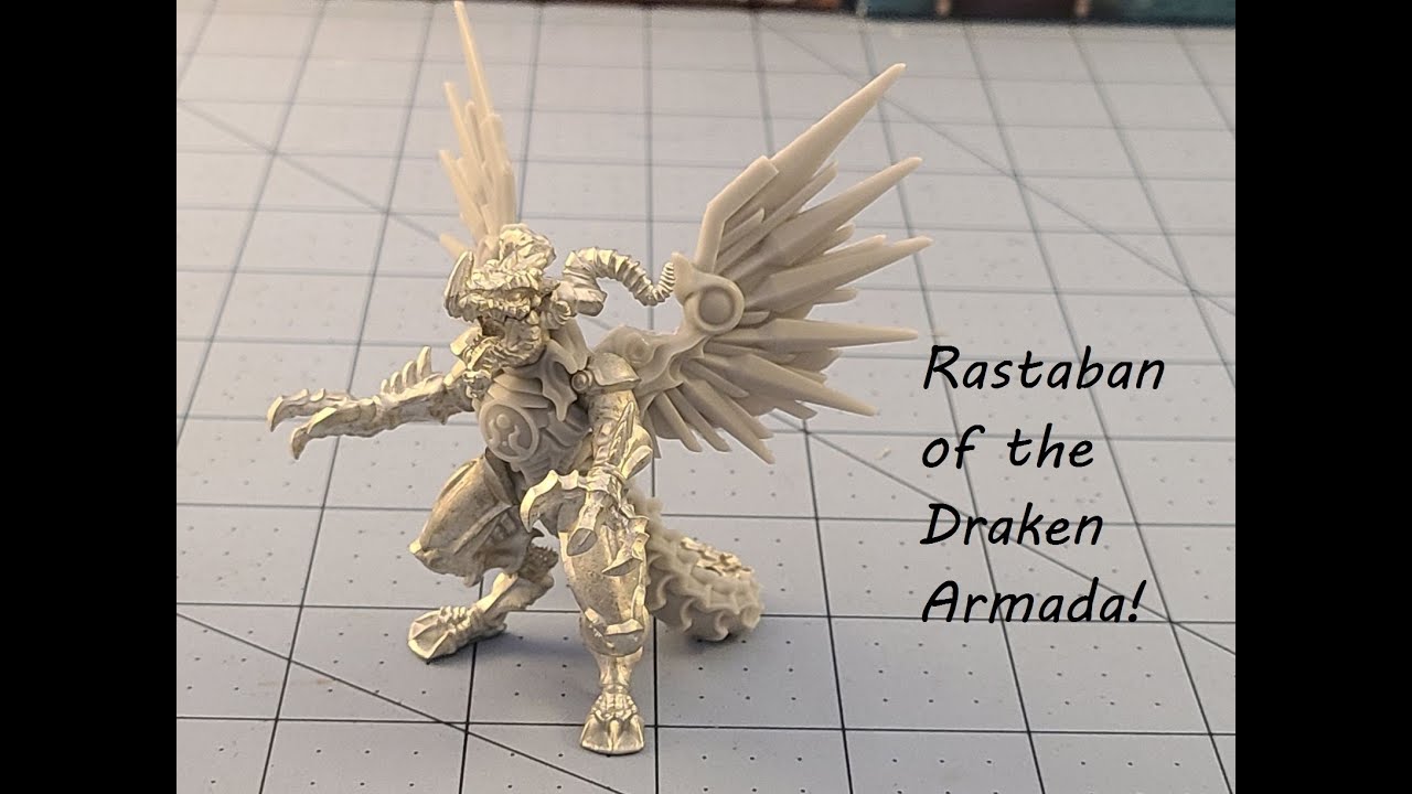 Privateer Press: Monsterpocalypse- Rastaban of the Draken Armada! - YouTube