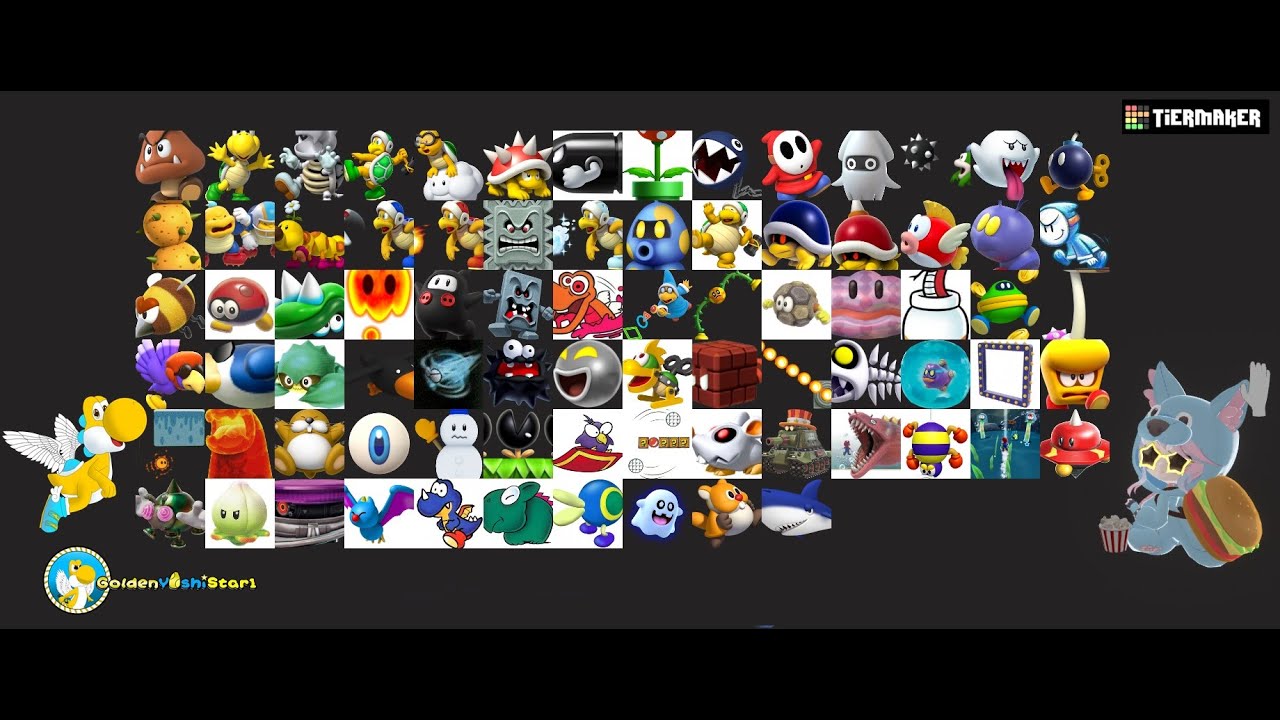 Mario Enemies Tier List - YouTube