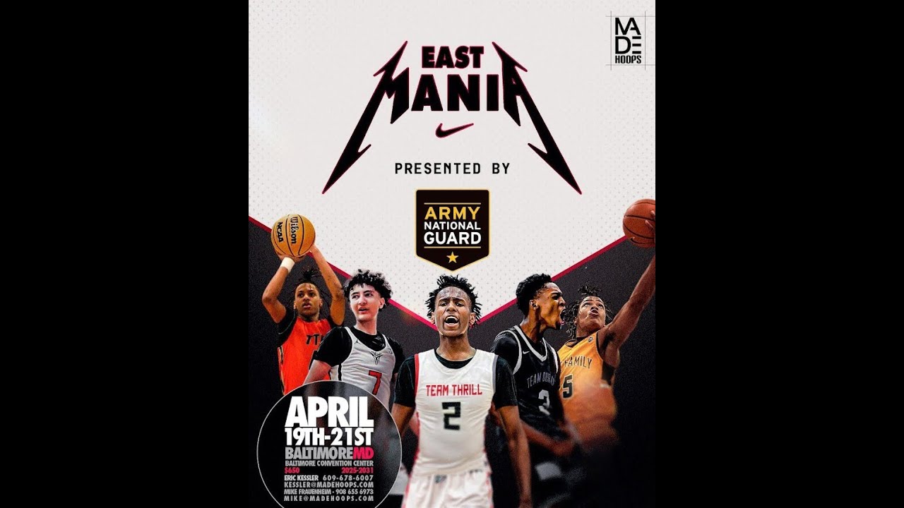 DC Premier Black vs Team Unity MHC 17U Game- 2024 MADE Hoops East Mania ...