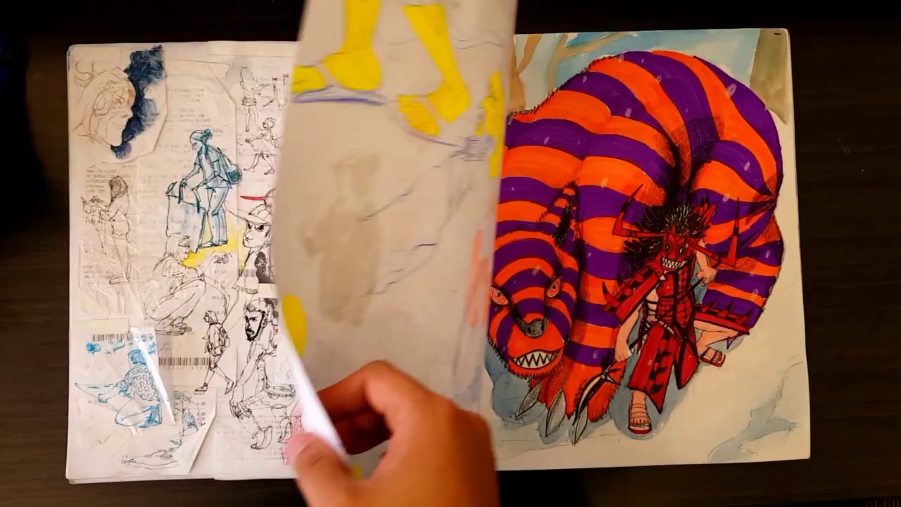 Henry Yu - Calarts Sketchbook 2017 Vol.1- Accepted - YouTube