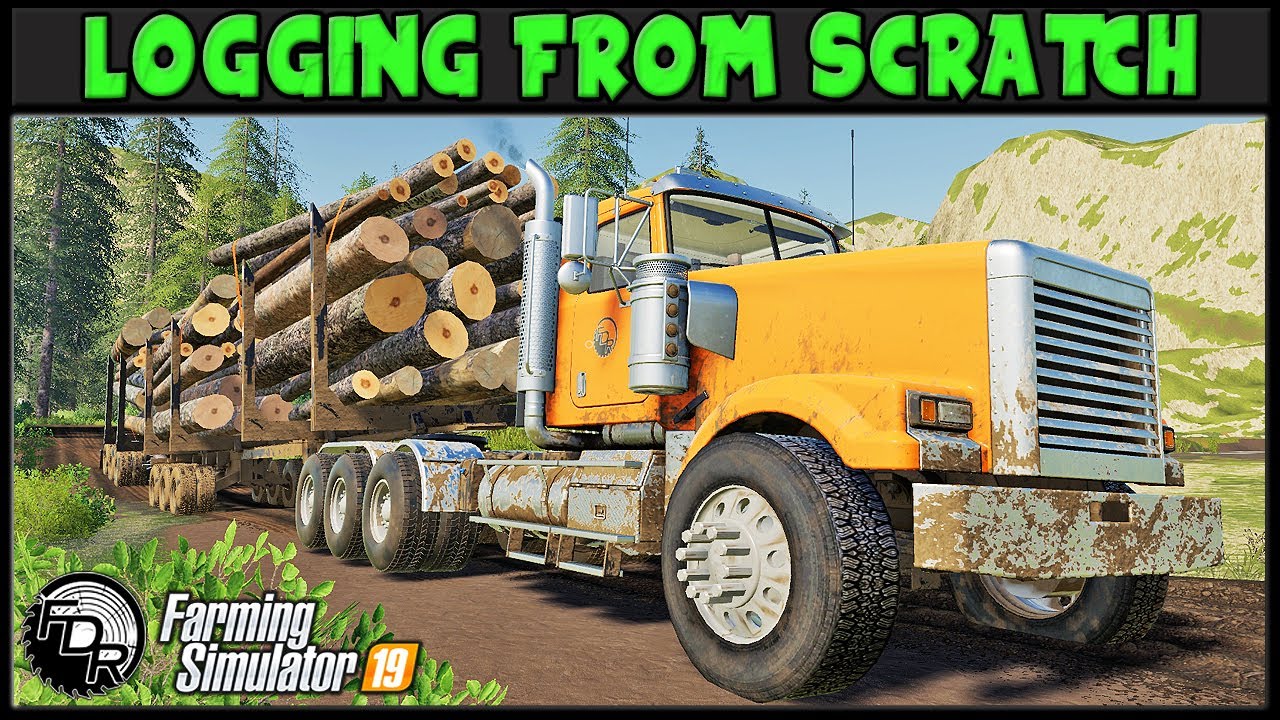 Final Load, Its A Big One - Logging From Scratch 225 - Farming ...