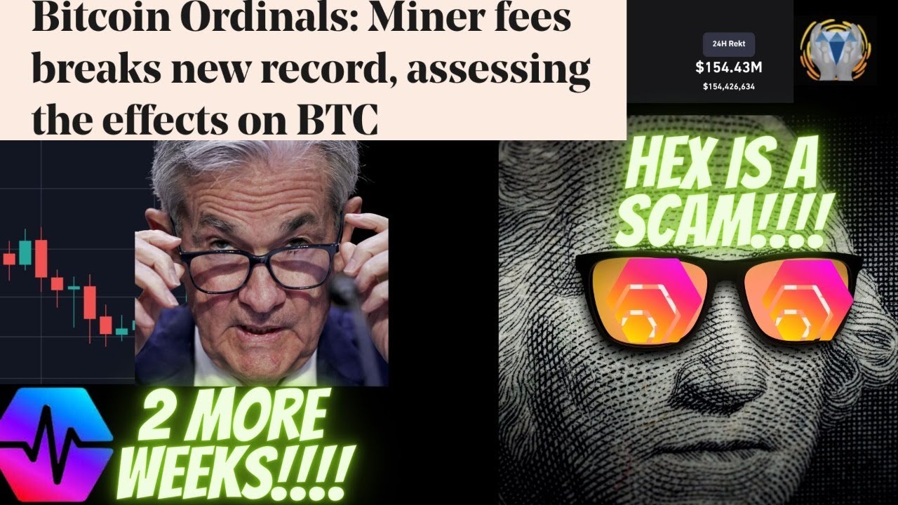 Hex is a SCAM! Insane Ether Gas Fees. Bitcoin BROKEN! Pepe & Shiba Inu ...