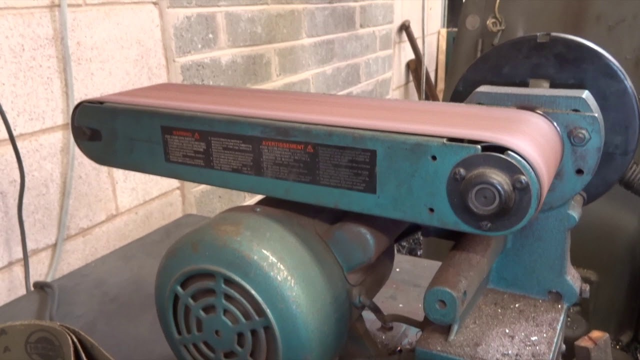 Draper BDS366 4 x 36 inch Belt & Disc Sander - YouTube