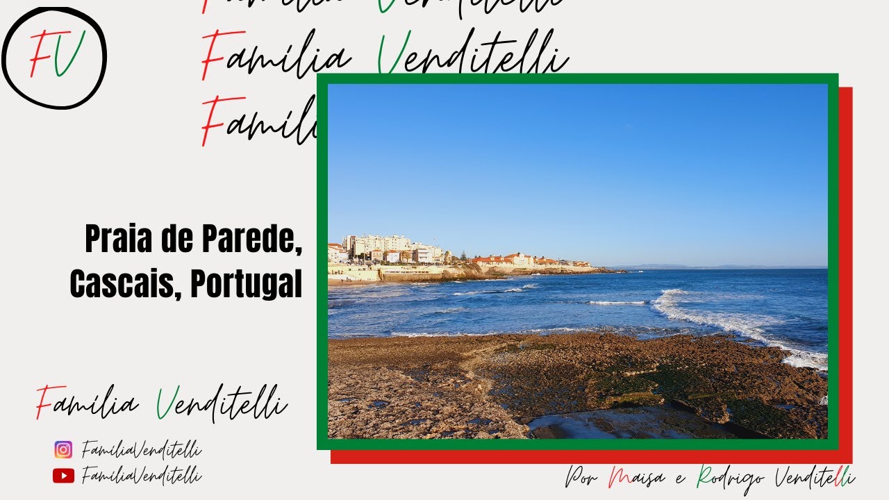 #69 vídeo - Praia de Parede, Cascais, Portugal - YouTube
