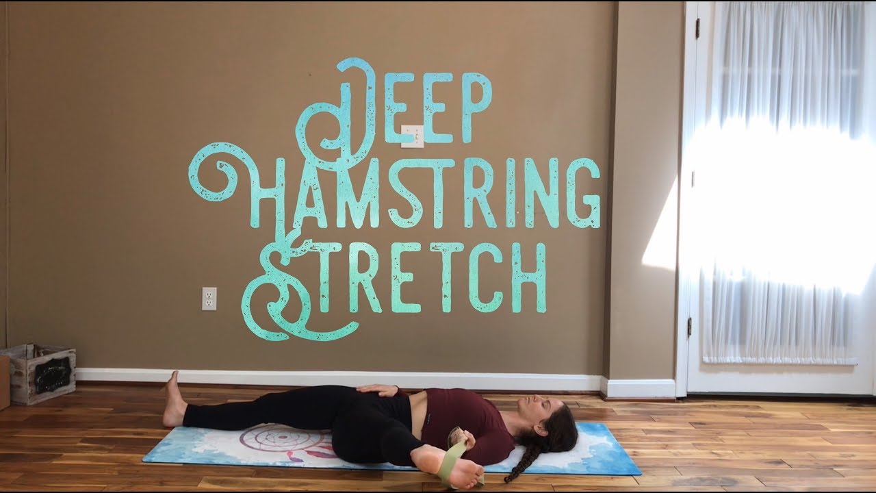 Deep Hamstring Stretch (30 Minute Yin Yoga Class) - YouTube