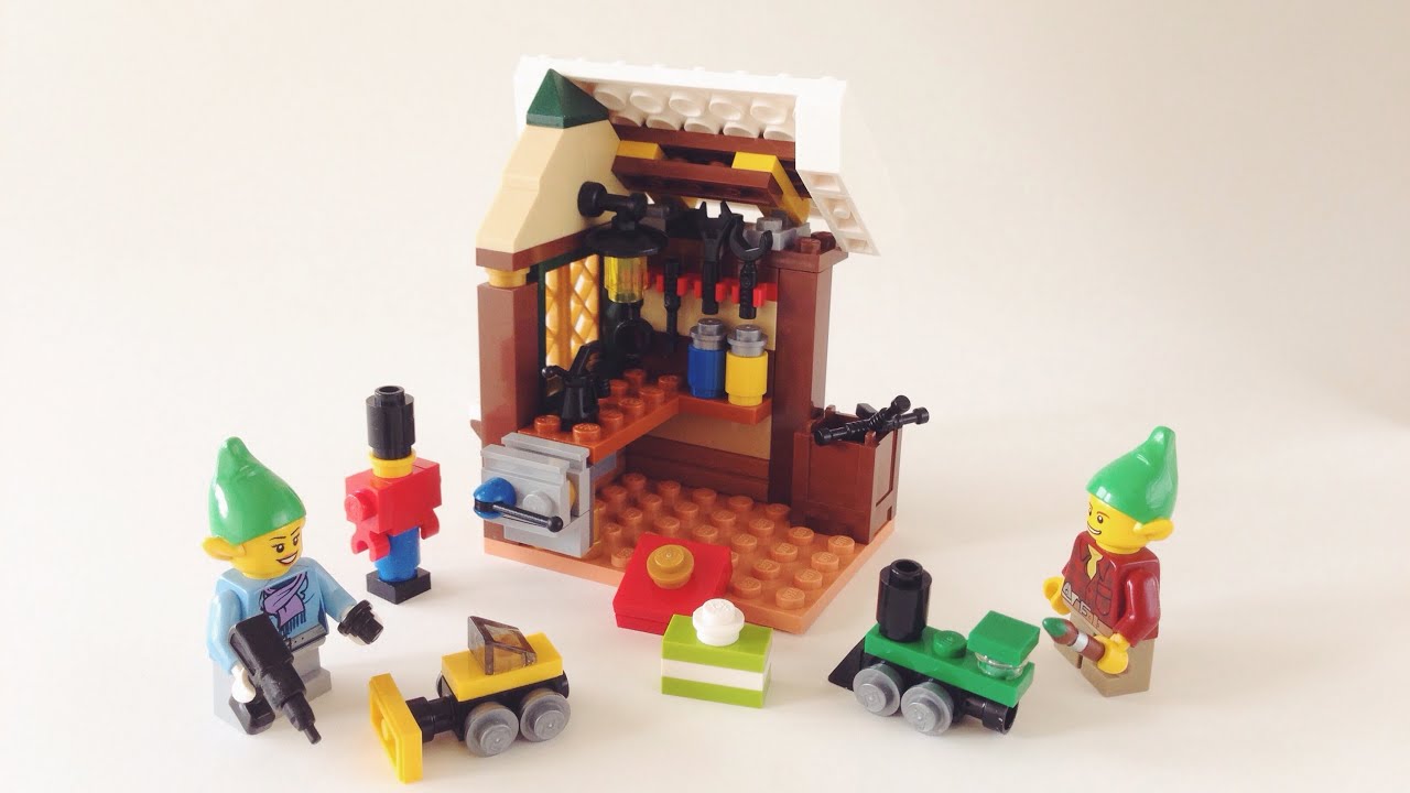 LEGO Creator Toy Workshop Review! LEGO 40106 - YouTube