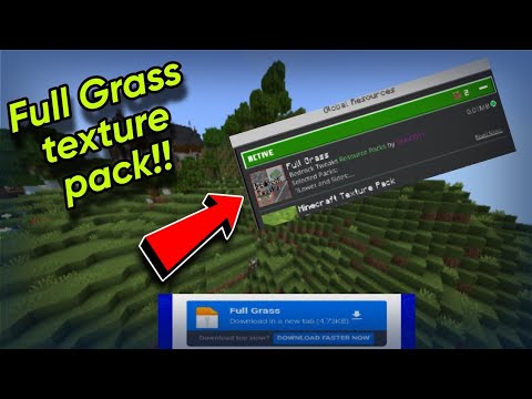 Full Grass Texture pack for Minecraft 1.21+! (1.21.92 Supported ...