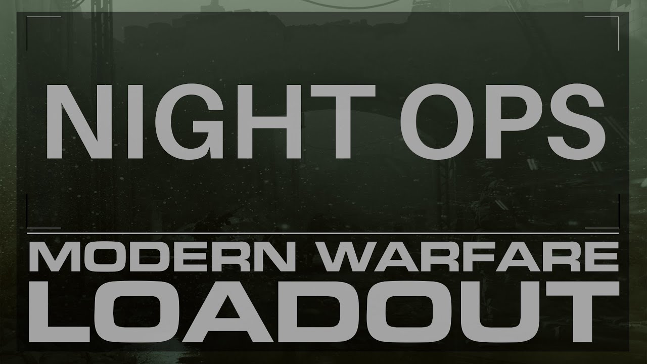 "Night Ops" - Modern Warfare EBR-14 Night Vision Class Setup, Loadout ...