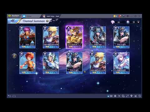 Saint Seiya Awakening - LUCKIEST 70 Theme Summons