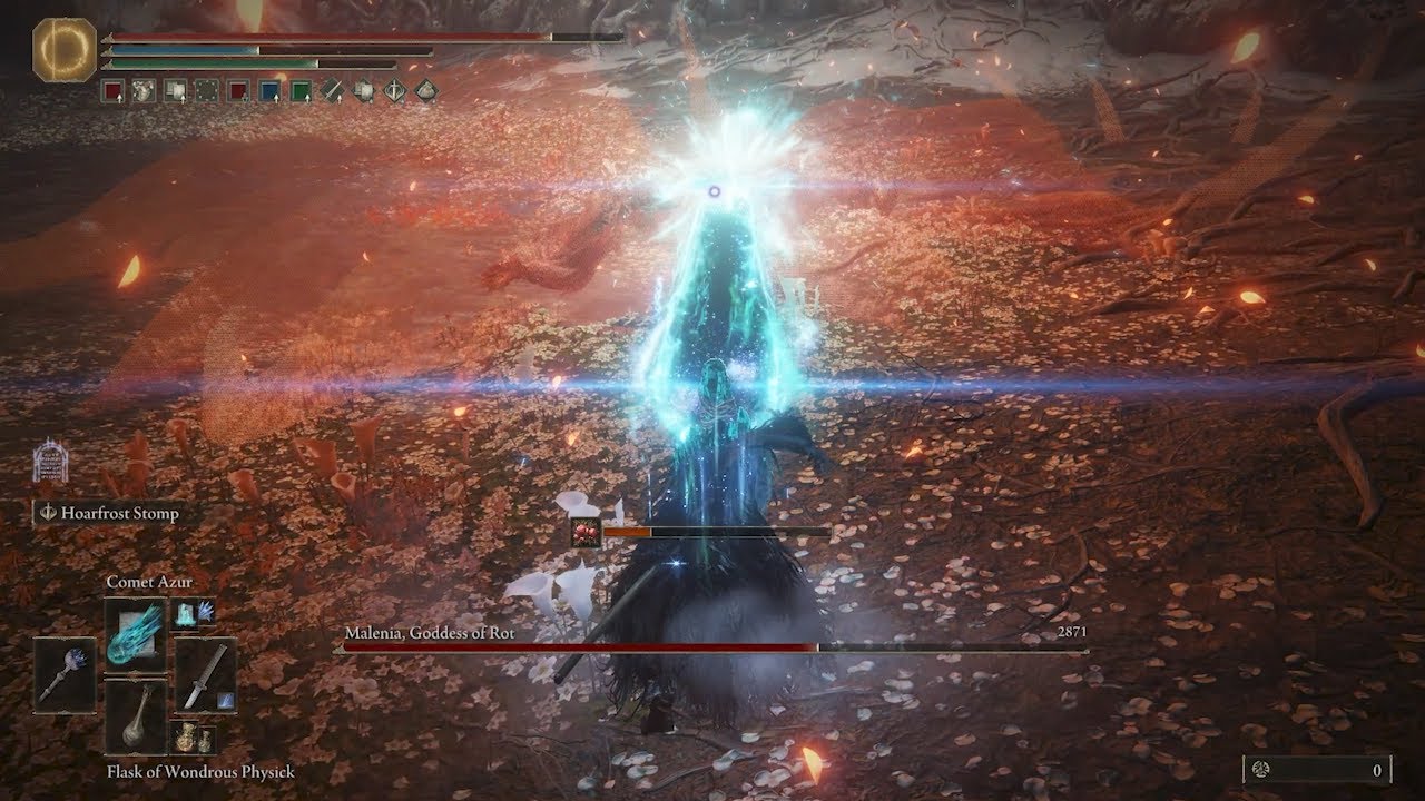 Elden Ring - Malenia Blade of Miquella (Boss Fight) | Mage Build - YouTube