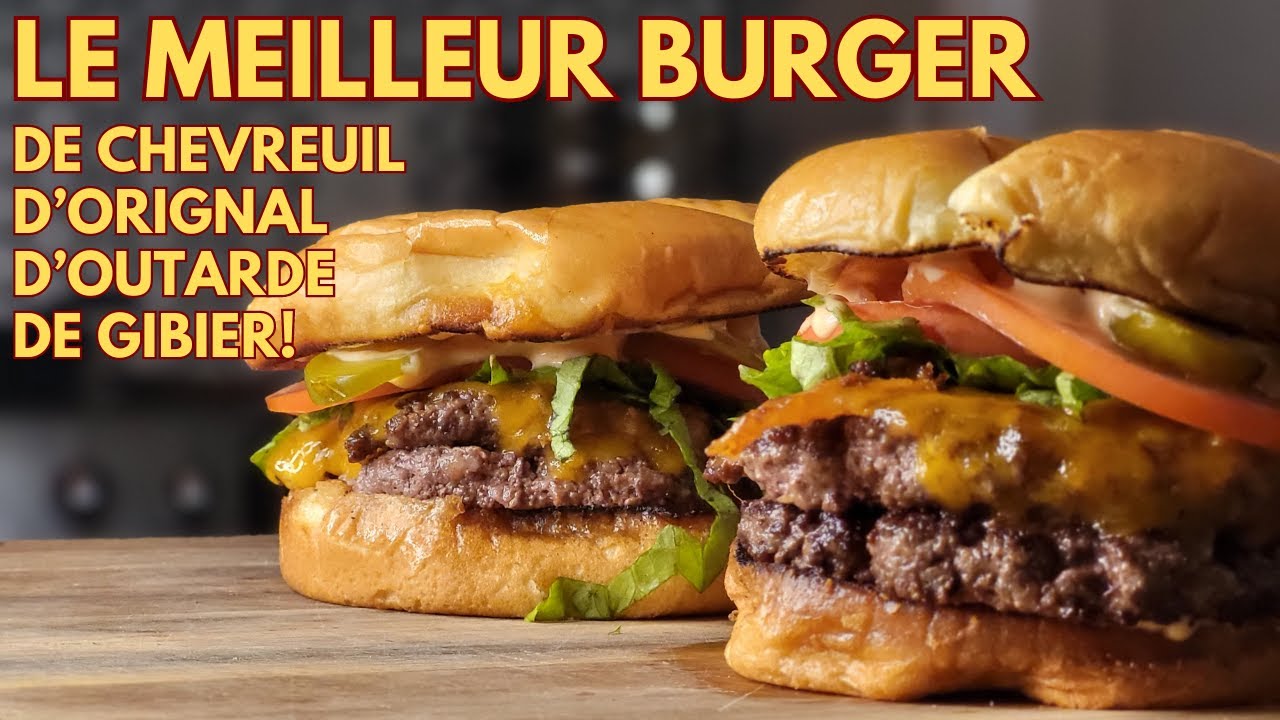 Burger Style BigMac de Chevreuil, Orignal, Outarde - Recette de Chasse ...