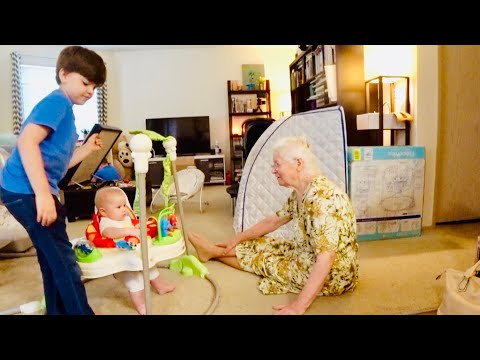 Grandma Visits 4 Month Baby Jasper