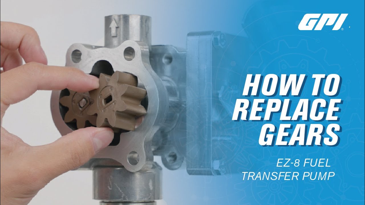 GPI EZ-8 How to Replace Gears - YouTube