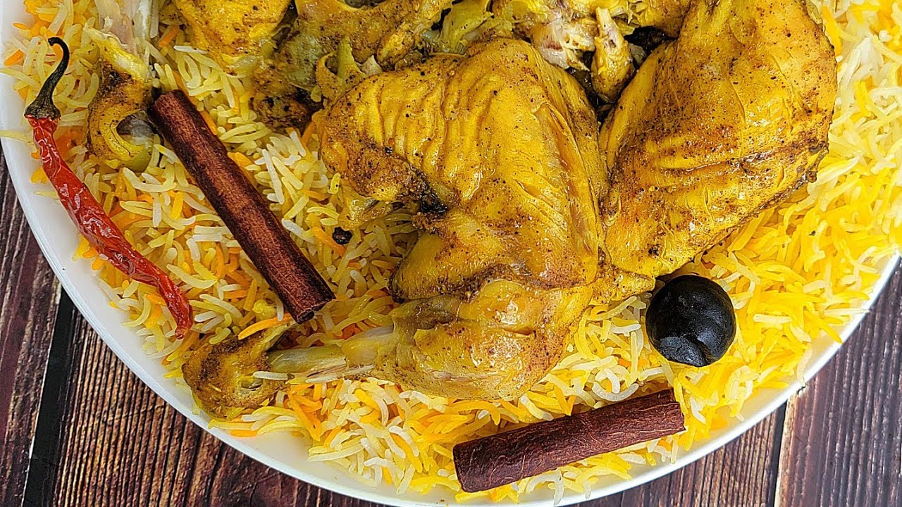 مندي دجاج فااخر بقدر الضغط سهل وسريع وما يأخذ وقت مع وصفة رهيبه لطبخ رز