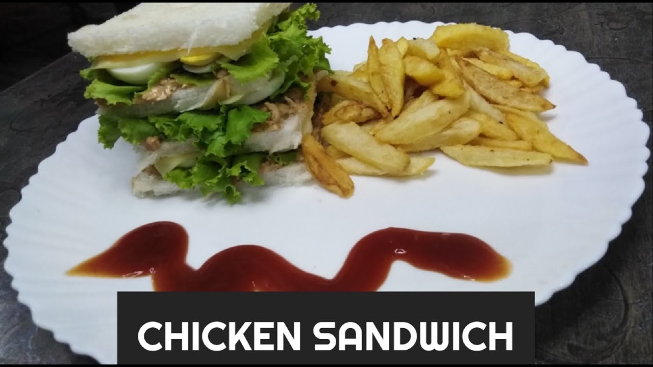 Unique Chicken Sandwich Recipe by The New Recipe - YouTube