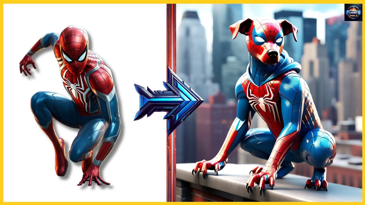 Avengers Characters Reimagined As DOGS🔥 - YouTube