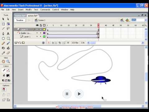 Bai 16 Actionscript don gian Giao Trinh Macromedia Flash 8 Pro - YouTube