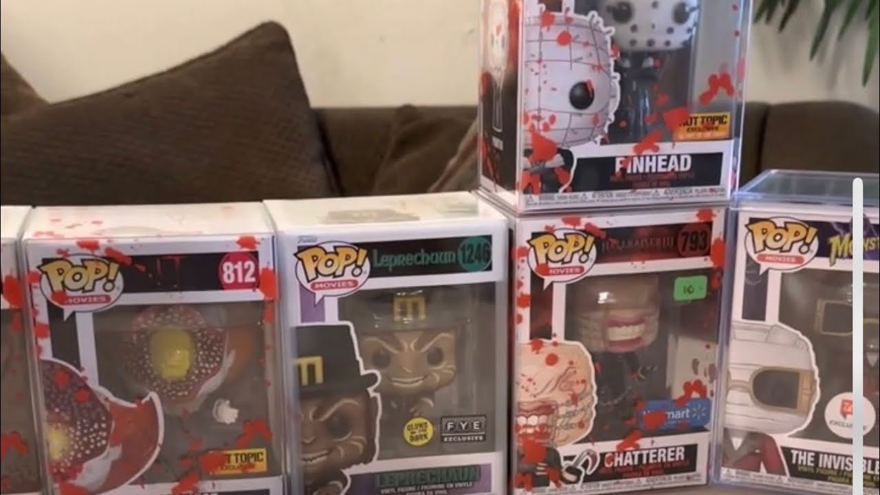 Horror Funko pops / My collection PART 1 - YouTube