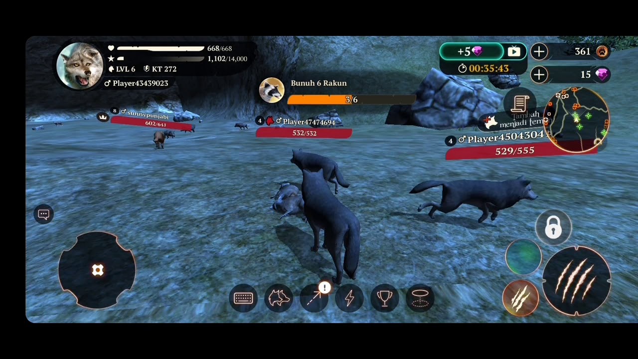 GAME ANDROID THE WOLF PART 2 - YouTube