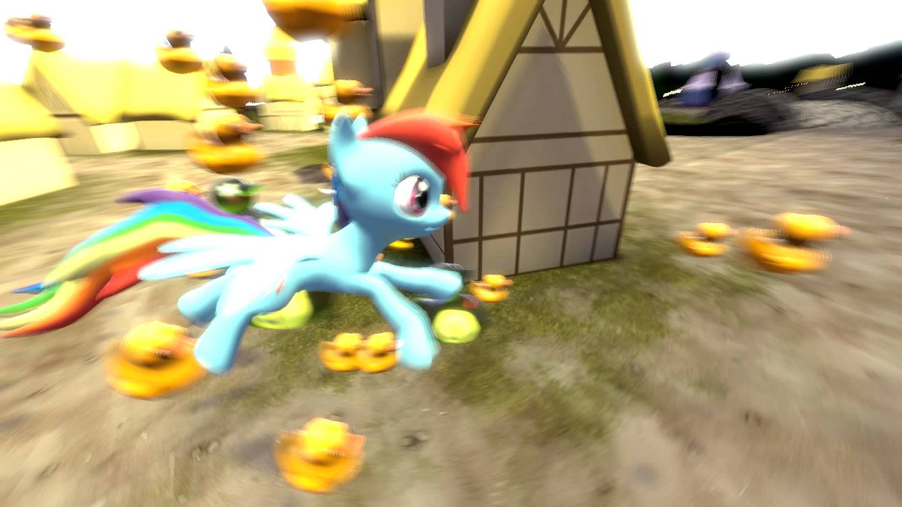Rainbow Dash's Duck Army - YouTube