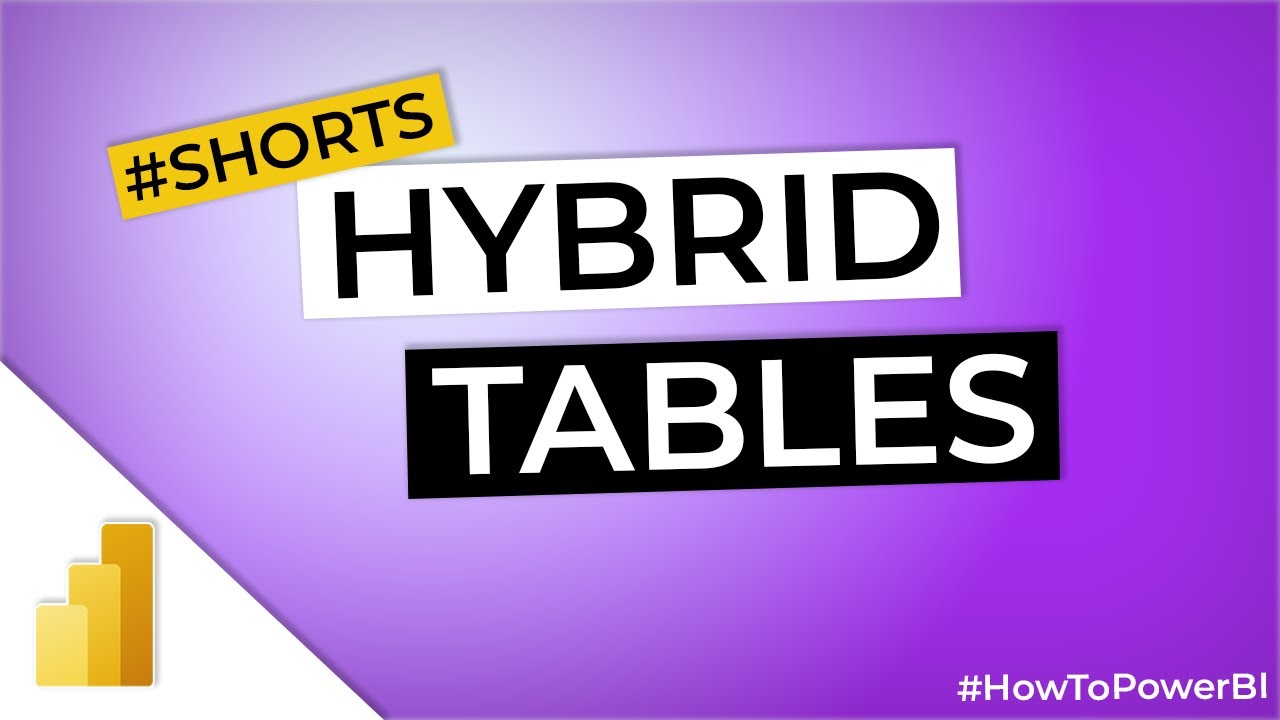 Hybrid Tables in Power BI #Shorts - YouTube