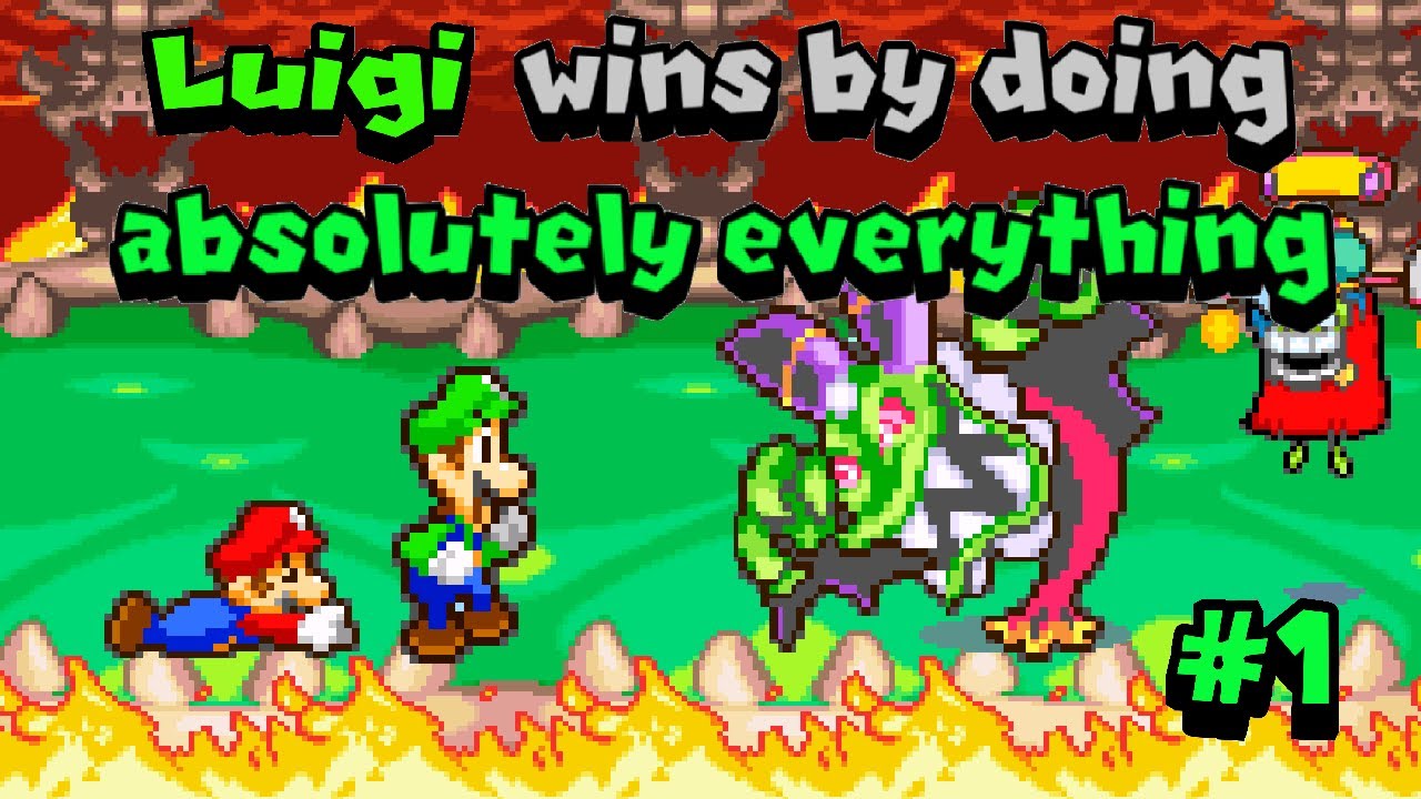 Luigi Wins By Doing Absolutely Everything - Mario & Luigi: SS - Luigi ...