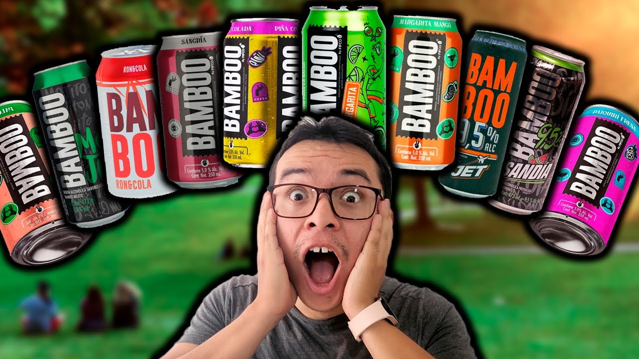Probando TODOS Los Sabores de BAMBOO - YouTube