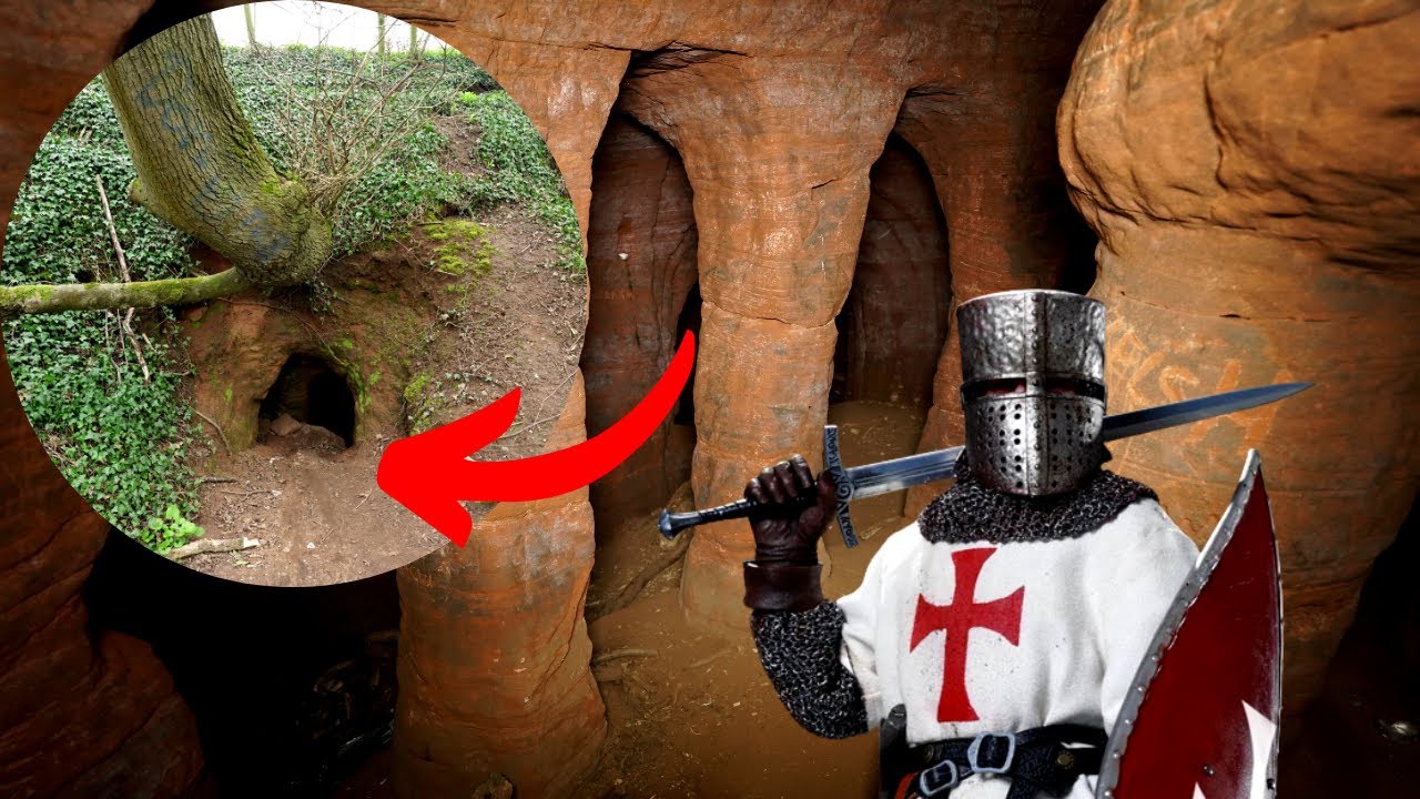 Hidden Templar Knight Cave | 700 Year Old Sword Found - YouTube