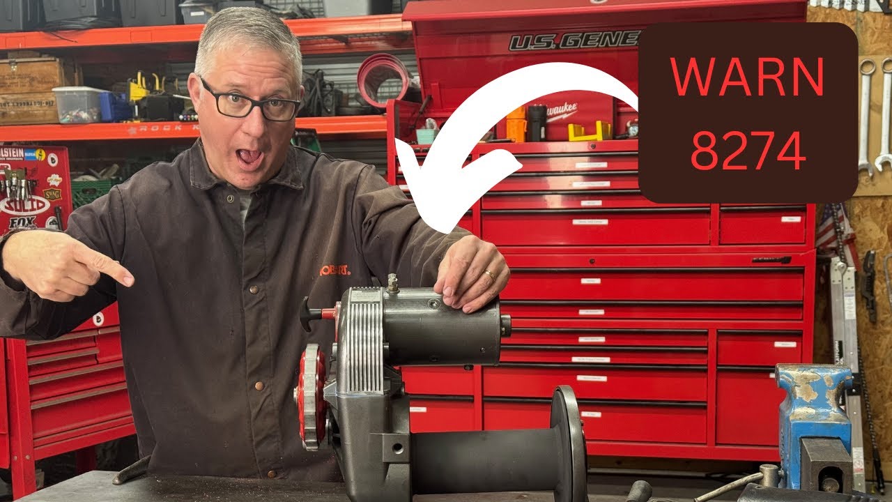 Restoring a Classic Warn 8274 Winch: A DIY Adventure - YouTube