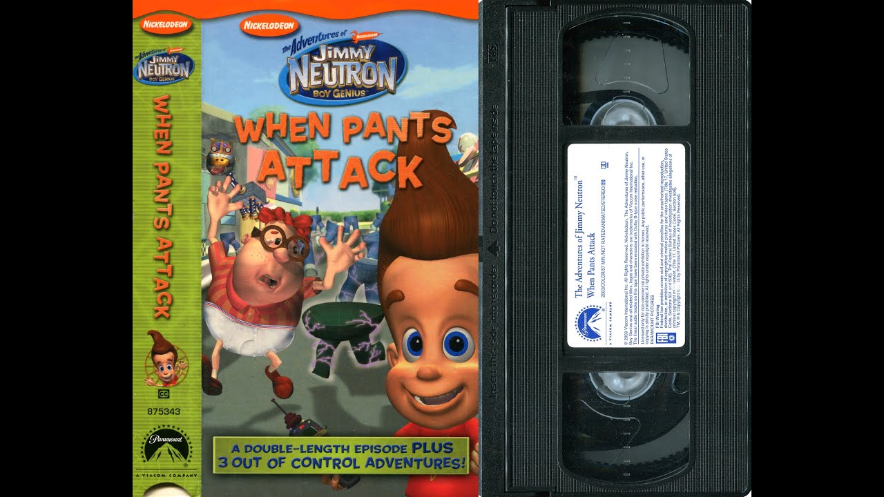 Opening to The Adventures of Jimmy Neutron, Boy Genius - When Pants ...