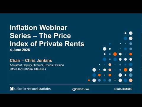 Inflation webinar series | The Price Index of Private Rents