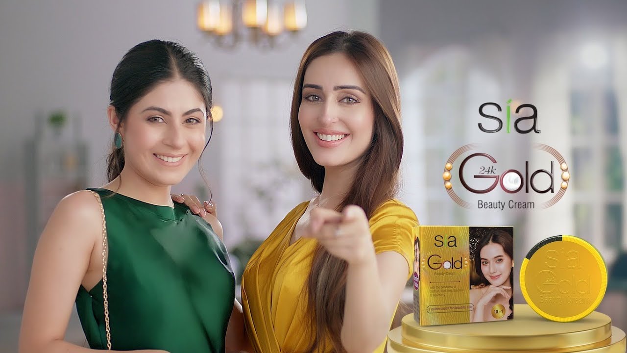 Sia Gold Beauty Cream 22 Sec Ad - YouTube