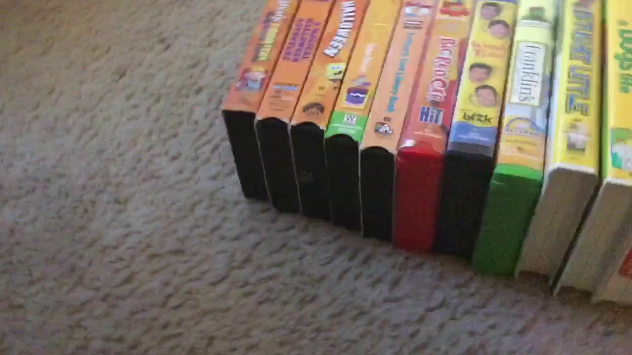 My Rainbow VHS Collection - Part 2 (Orange) - YouTube